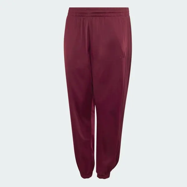 Adidas Tricot 3-stripes Track Pants - Maroon