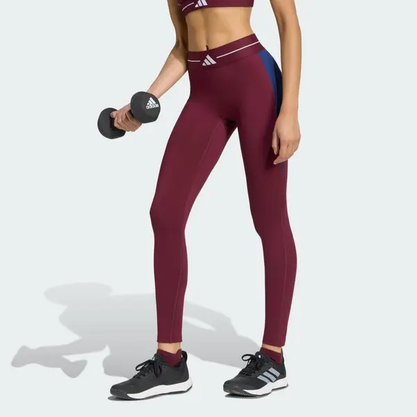 Adidas Hyperglam Color Block Full Length Leggings