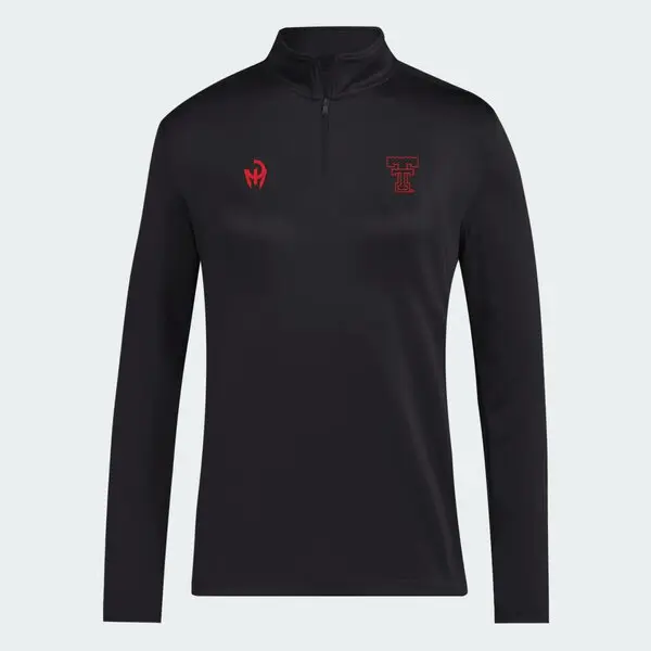 Adidas Texas Tech Red Raiders 1/4 Zip Top By