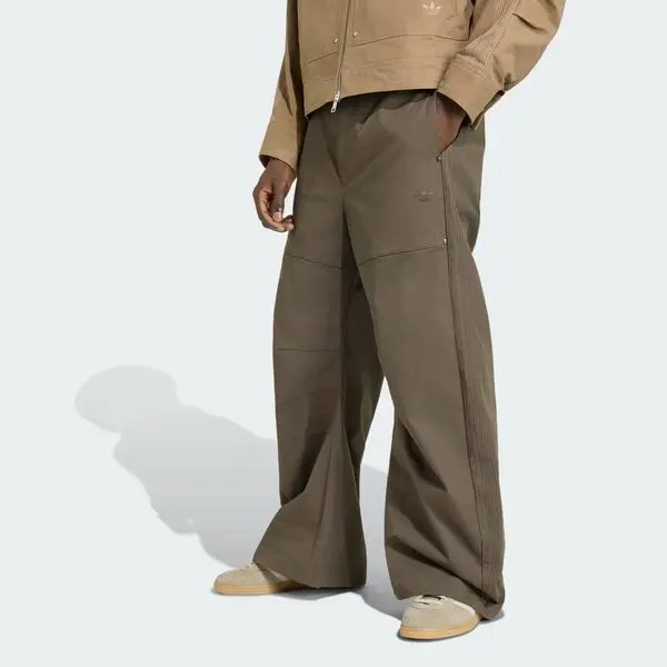 Adidas Premium Essentials Wide Pants - Shadow Olive