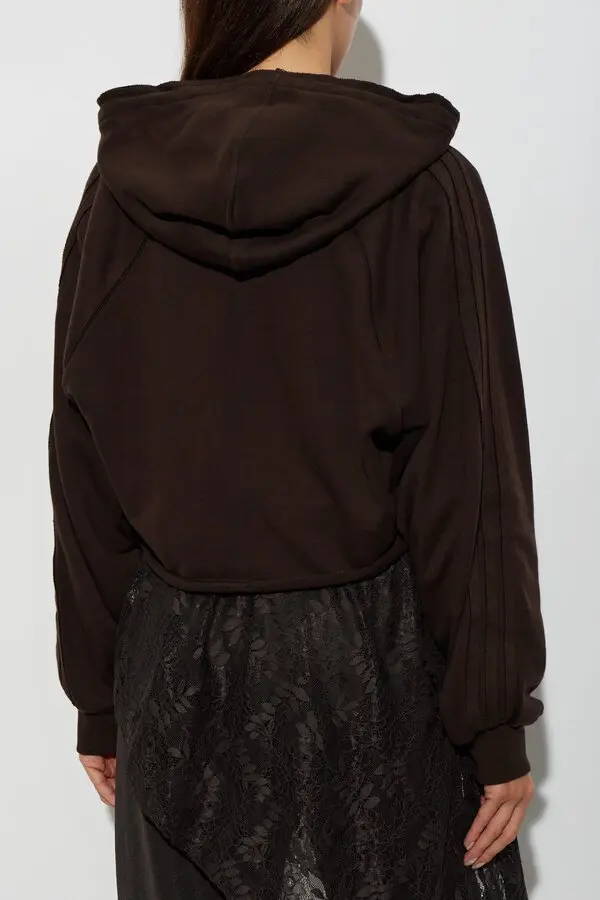 ADIDAS ORIGINALS Cropped Zip-up Hoodie