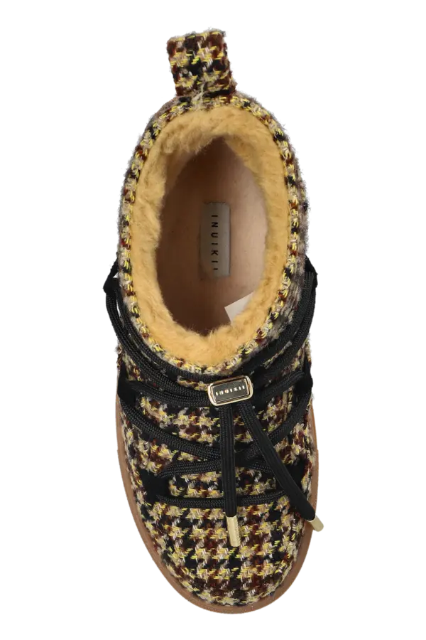 Inuikii Plaid Low’ Snow Boots