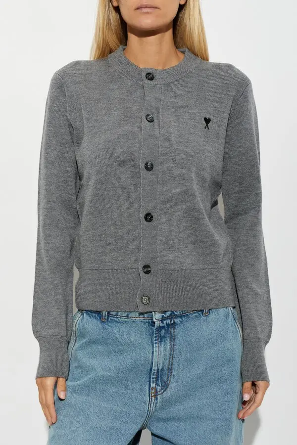 AMI Paris Wool Cardigan