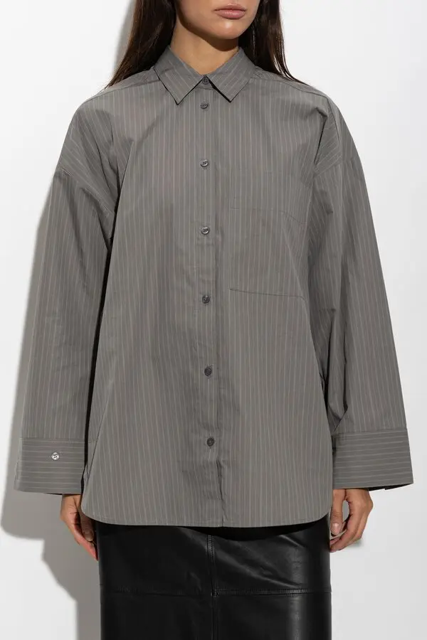 BY MALENE BIRGER Cotton ‘derris’ Striped Shirt