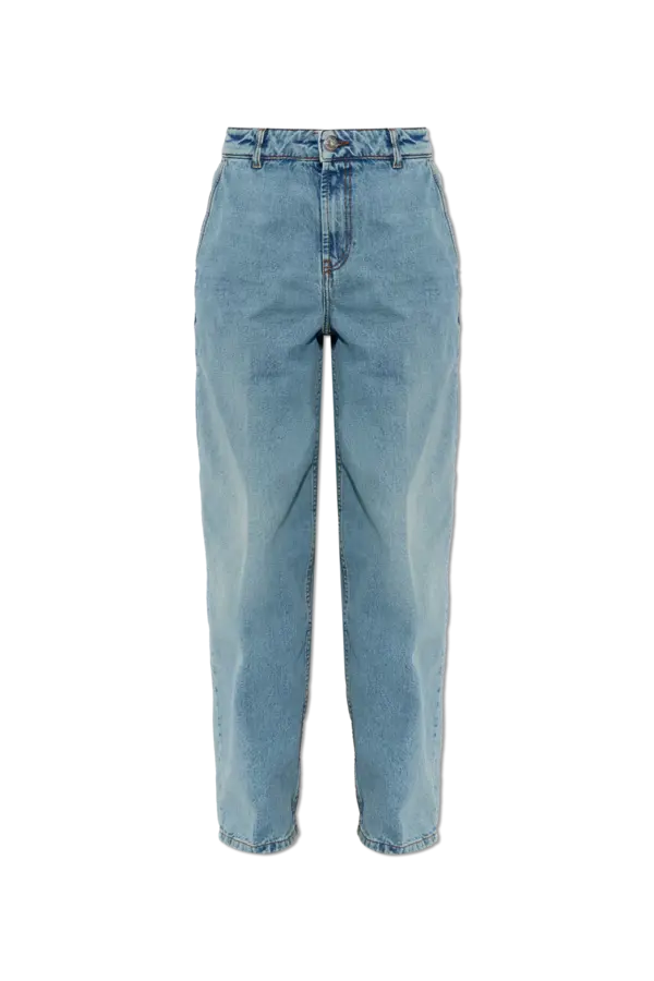 AMI Paris Straight-leg Jeans - Light Blue