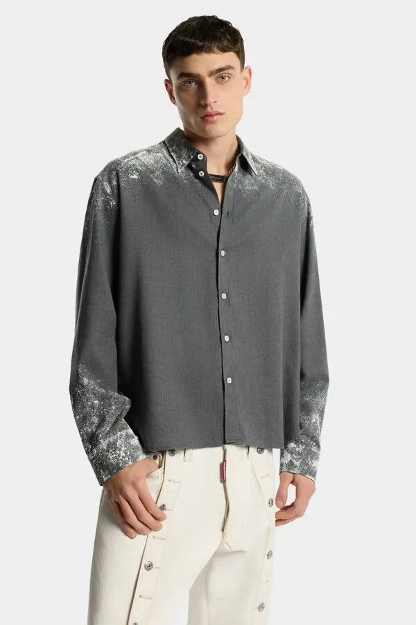 Dsquared2 Upside Down Frosted Boxy Shirt