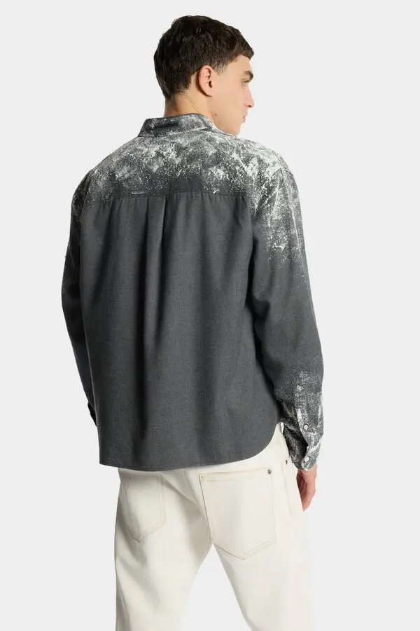 Dsquared2 Upside Down Frosted Boxy Shirt