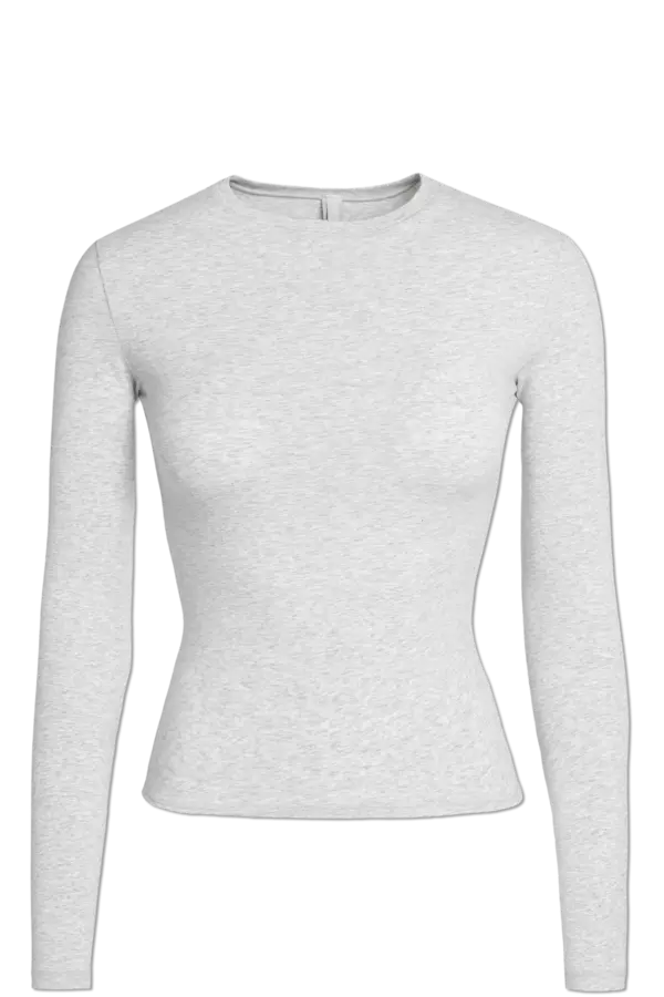 SKIMS Long Sleeve T-shirt - Grey
