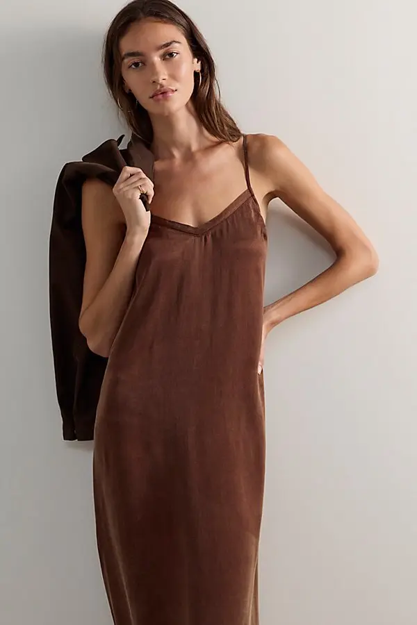 NUDEA Eco-luxe Maxi Slip Dress