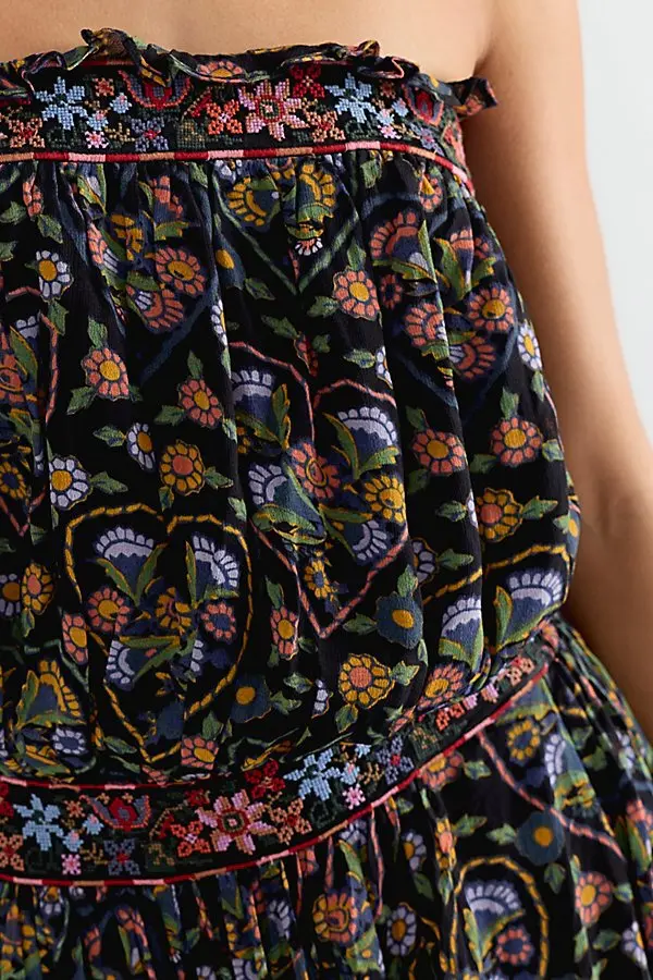 Free People Ellis Strapless Maxi Dress