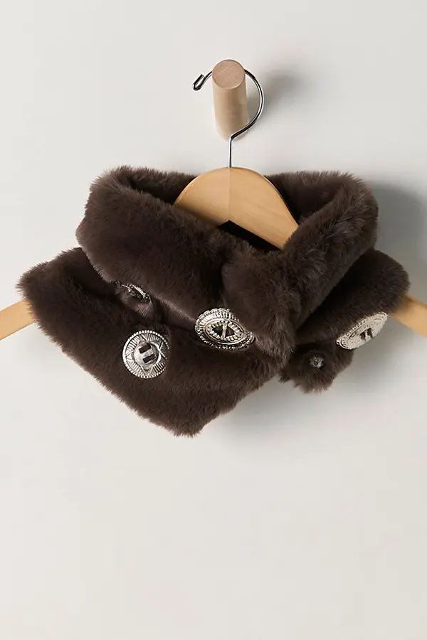 UNDERSTATED LEATHER Silver Tongue Snood