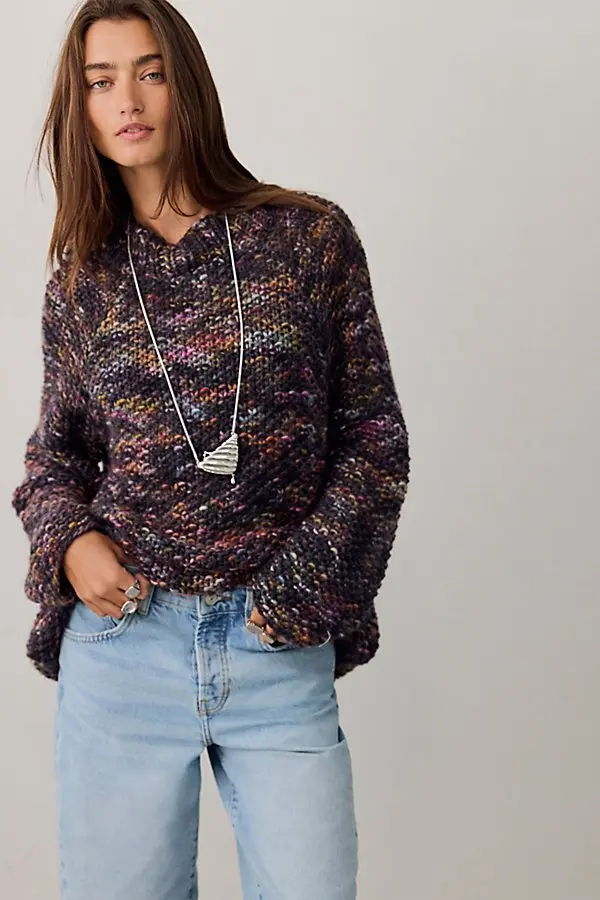 Maiami Merino Wool Crew-neck Pullover