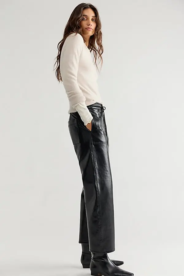 Citizens Of Humanity Rework Pull-on Pants - Black
