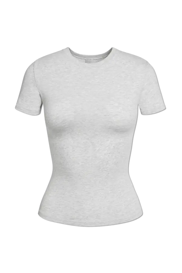 SKIMS Fitted T-shirt - Grey