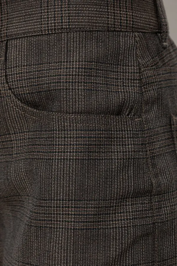 Acne Studios Plaid Patterned Trousers