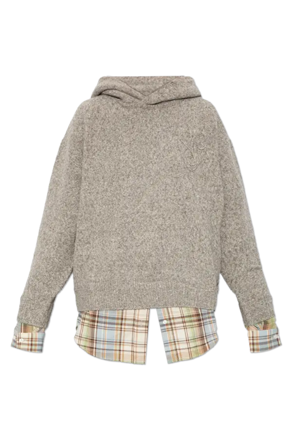 Acne Studios Hooded Sweater - Beige