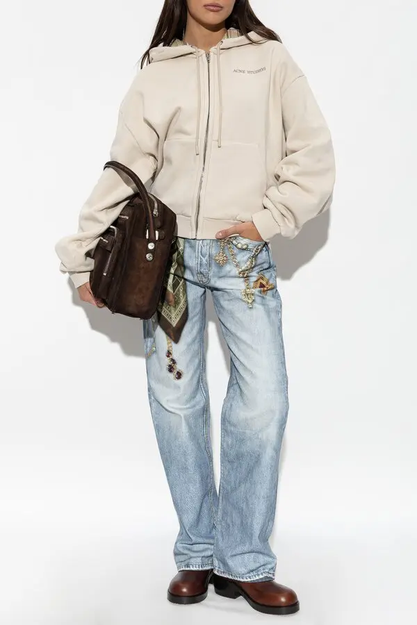 Acne Studios Jeans With Colorful Print