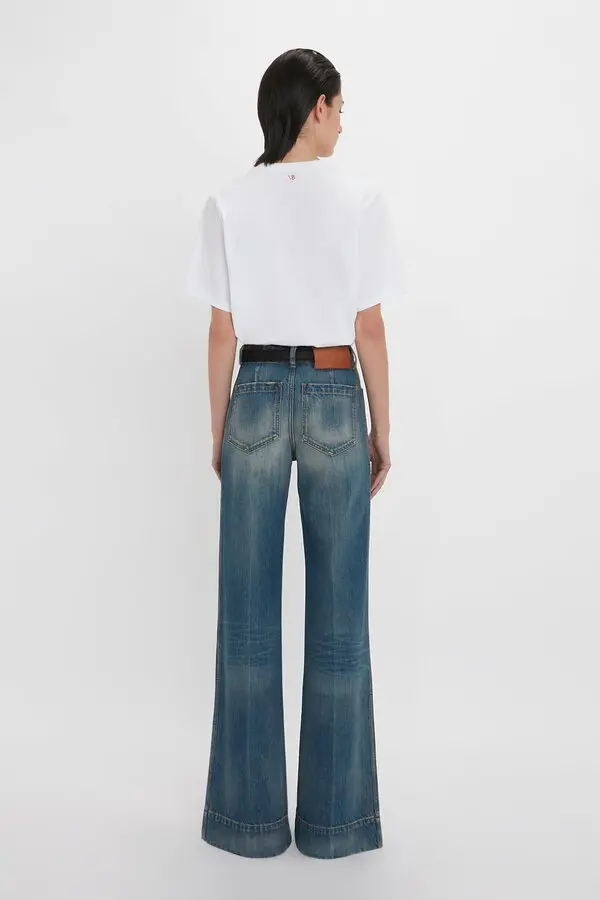 Victoria Beckham David's Wife' Slogan T-shirt