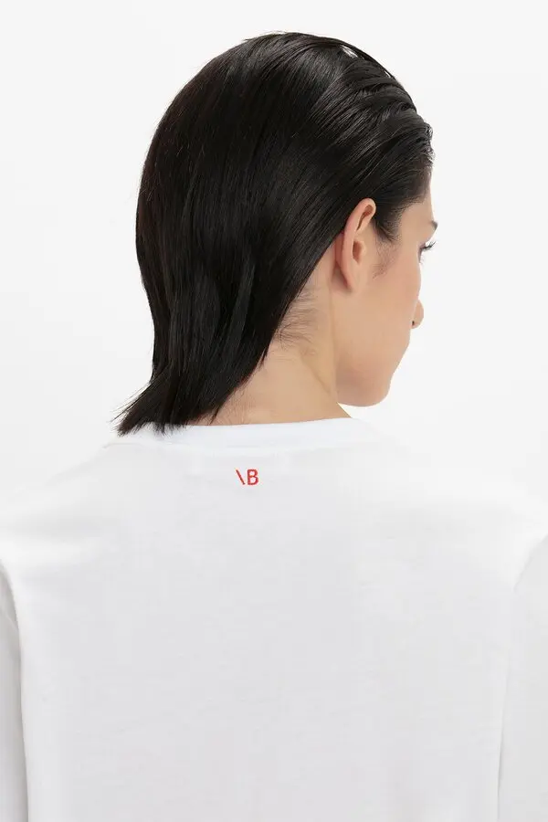 Victoria Beckham David's Wife' Slogan T-shirt