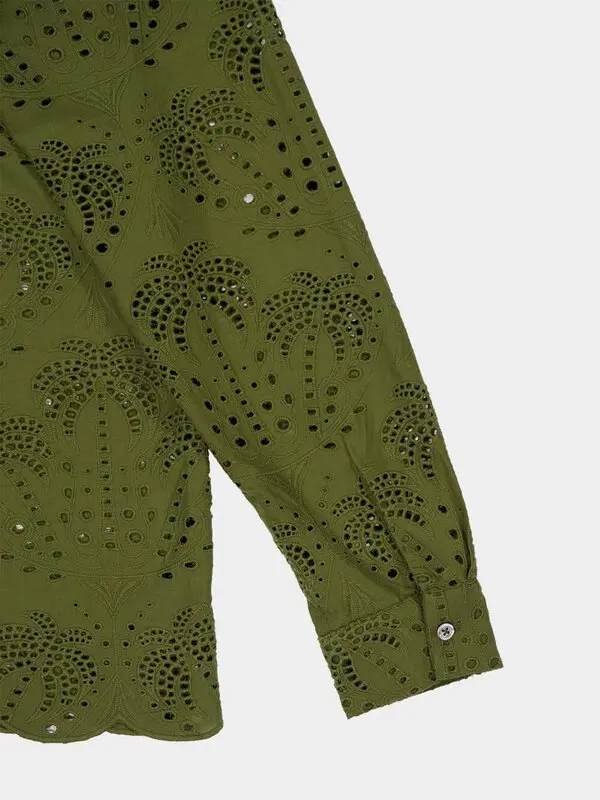 BAZISZT Khaki Resonance Shirt