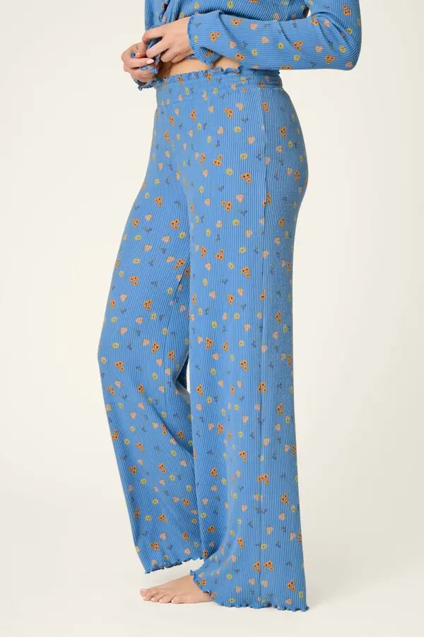 PJ Salvage Tiny Blooms Floral Print Pajama Pants