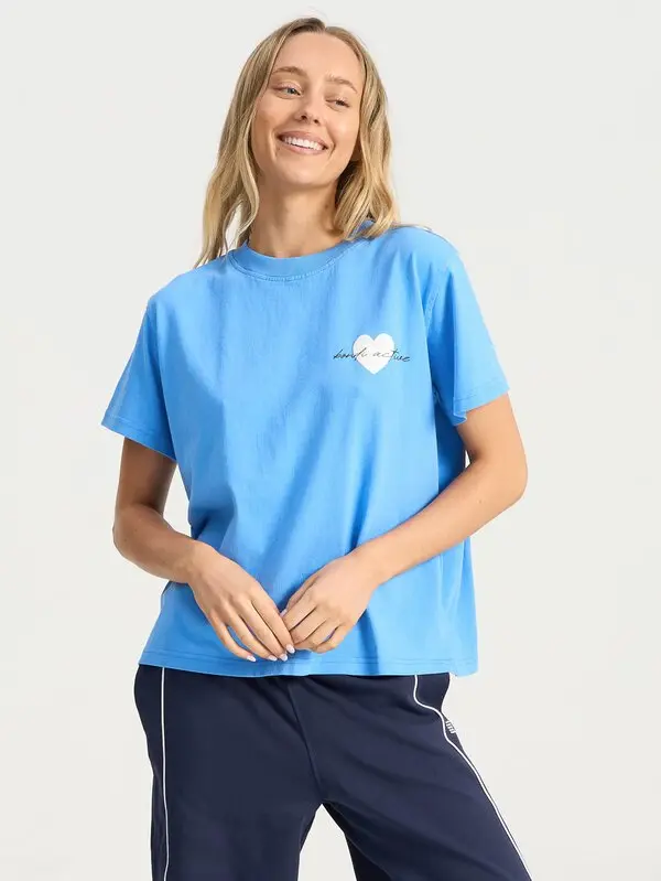 BONDI ACTIVE Head Over Heels Relaxed Fit Pigment-dyed Tee