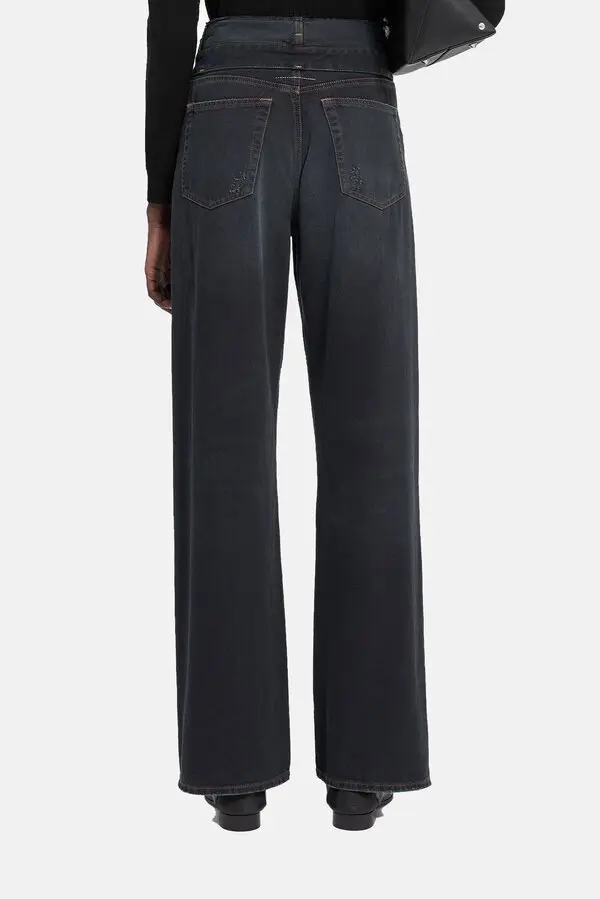 MAISON MARGIELA Pantaloni 5 Tasche - Blu