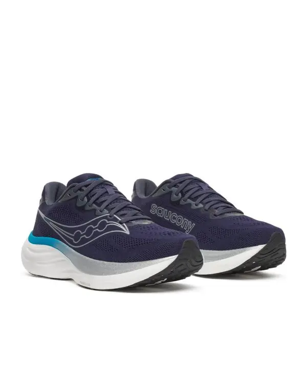 Saucony Ride 19 Mesh Sneakers - Naval Cobalt