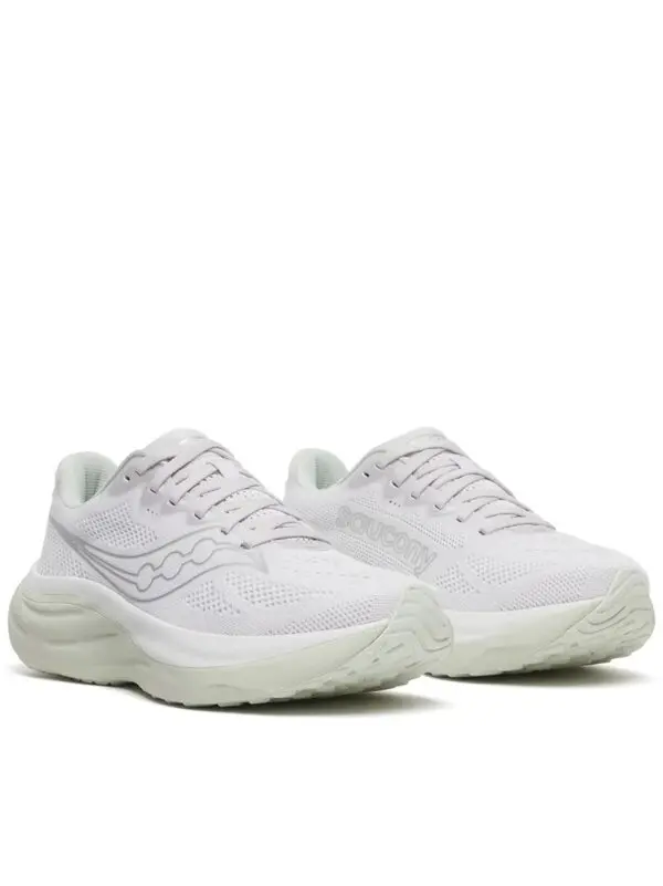 Saucony Ride 19 Logo Detail Sneakers - Fog Cast