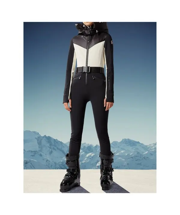 Moncler Ski Suit With Down Collar