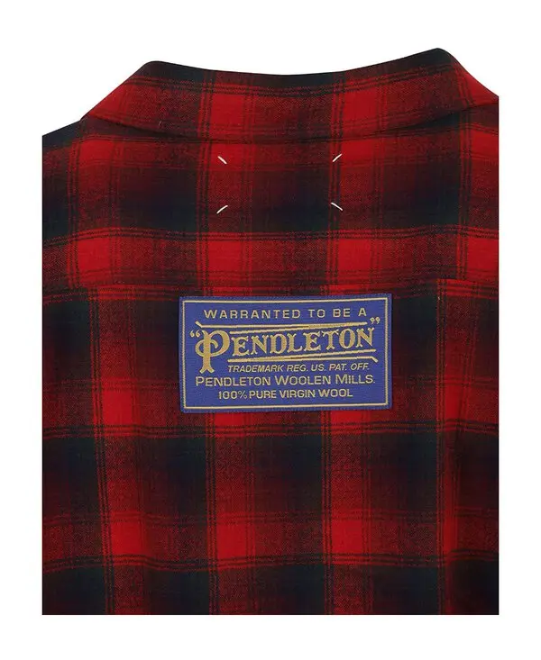 MAISON MARGIELA Checked Buttoned Shirt