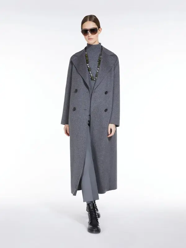 Max Mara Umanita High-waisted Flared Trousers - Gray