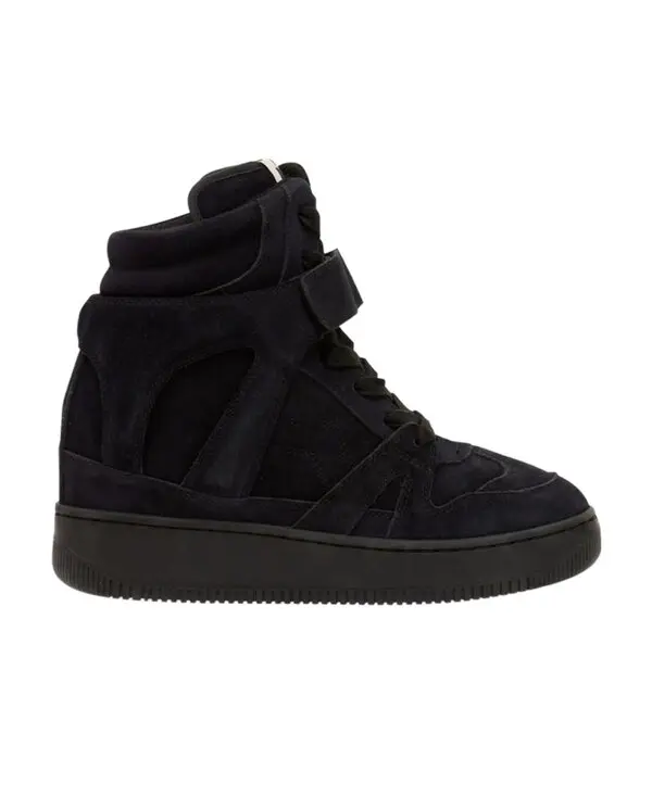 Isabel Marant Étoile Ellyn High Top Sneakers - Black