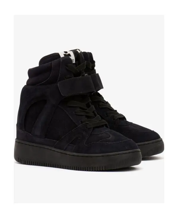 Isabel Marant Étoile Ellyn High Top Sneakers - Black