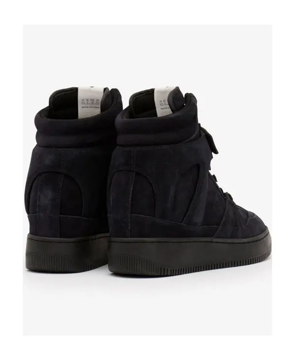 Isabel Marant Étoile Ellyn High Top Sneakers - Black