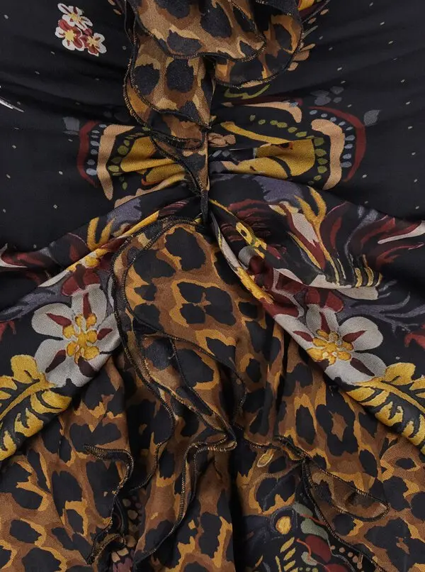 Etro Long Dress With V-neck