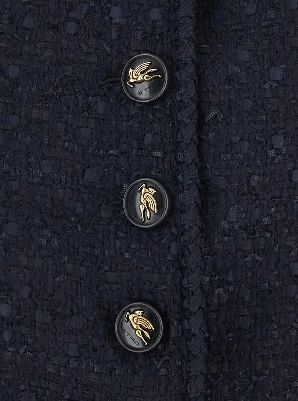 Etro Sleeveless A-line Jacket