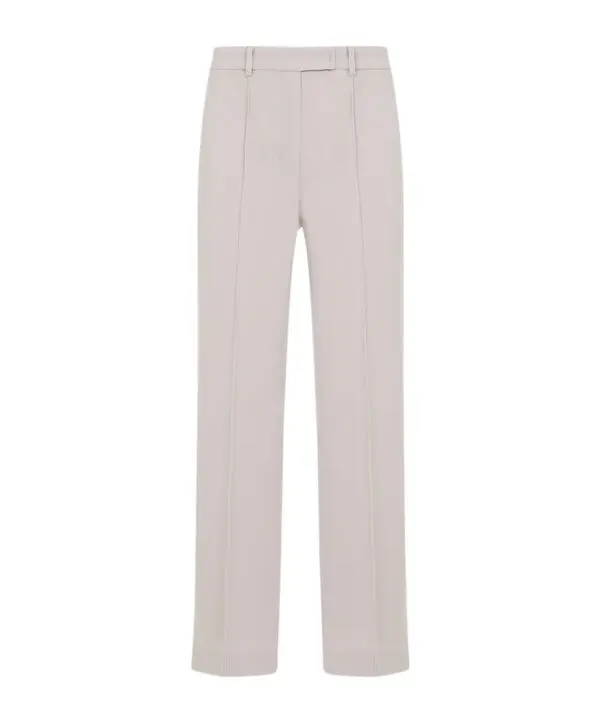 Max Mara High Waist Straight Leg Pants - Pink