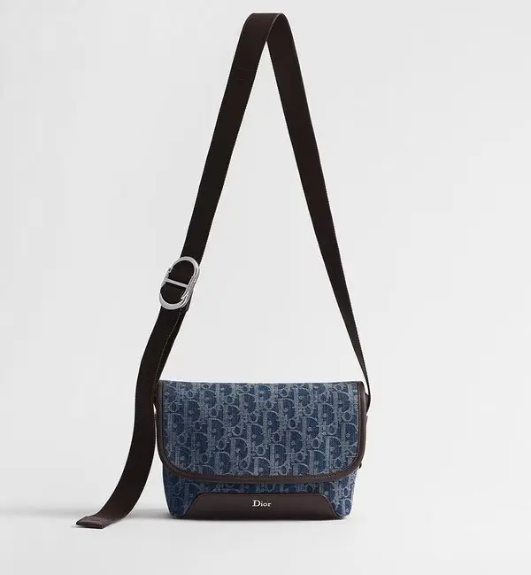 Dior Mini Jett Flap Messenger Bag