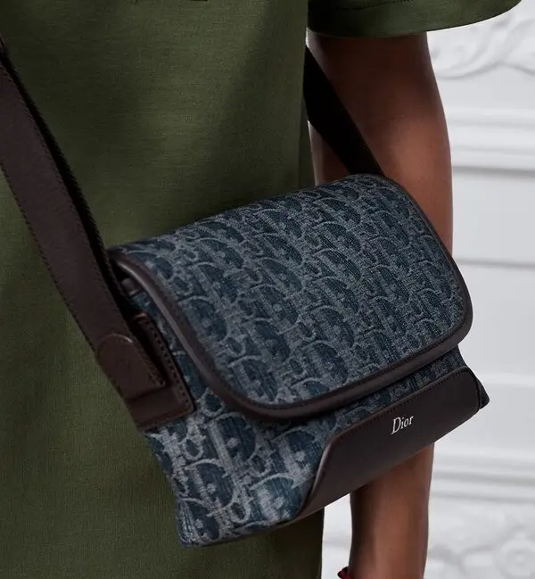 Dior Mini Jett Flap Messenger Bag