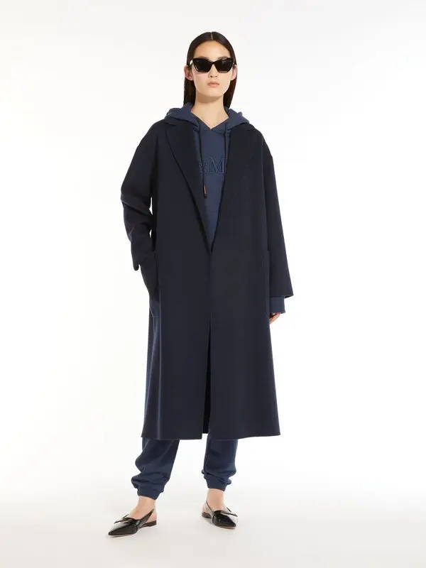Max Mara Embroidered Logo Sweatpants - Blue