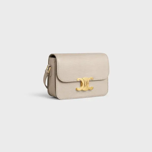 Celine Teen Triomphe Bag In Lizard