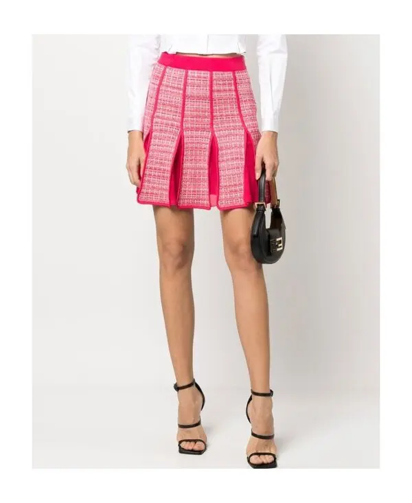 Elisabetta Franchi Logo Skirt
