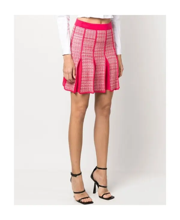 Elisabetta Franchi Logo Skirt