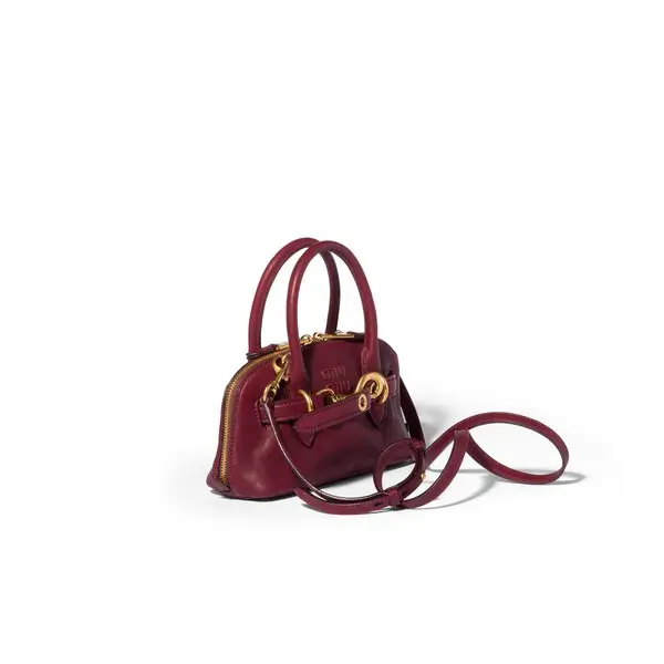 Miu Miu Aventure Mini Nappa Leather Bag