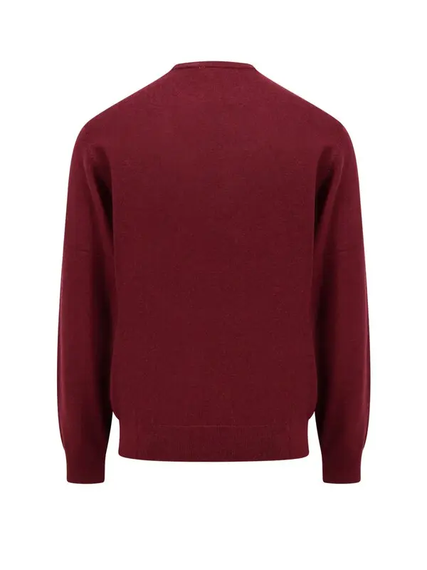 Carhartt Work In Progress Embroidered Crewneck Jumper - Brown