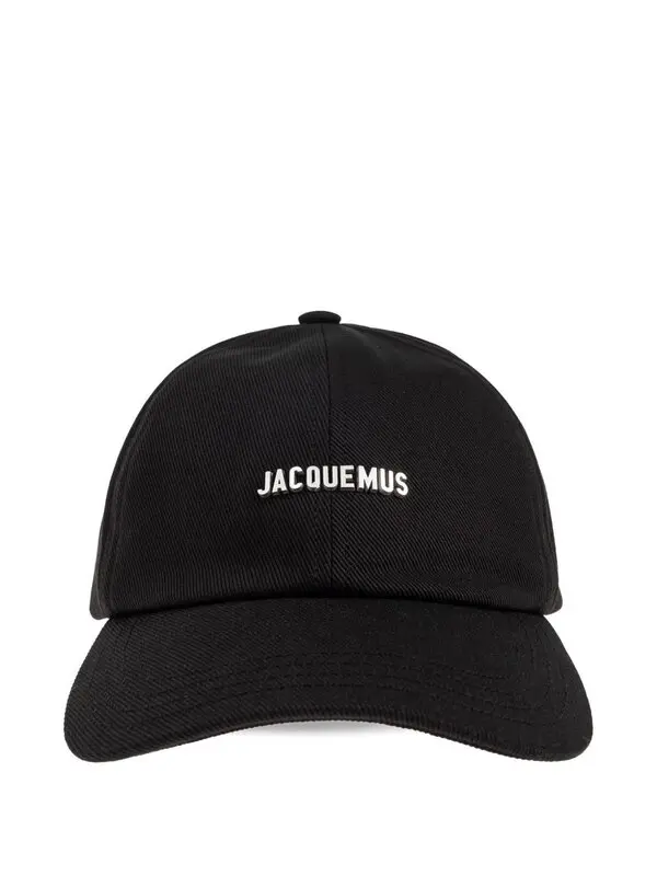 Jacquemus Logo Hat - Black