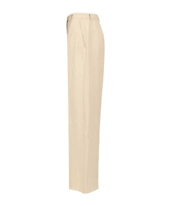 Emporio Armani Pleat Detailed Tailored Trousers