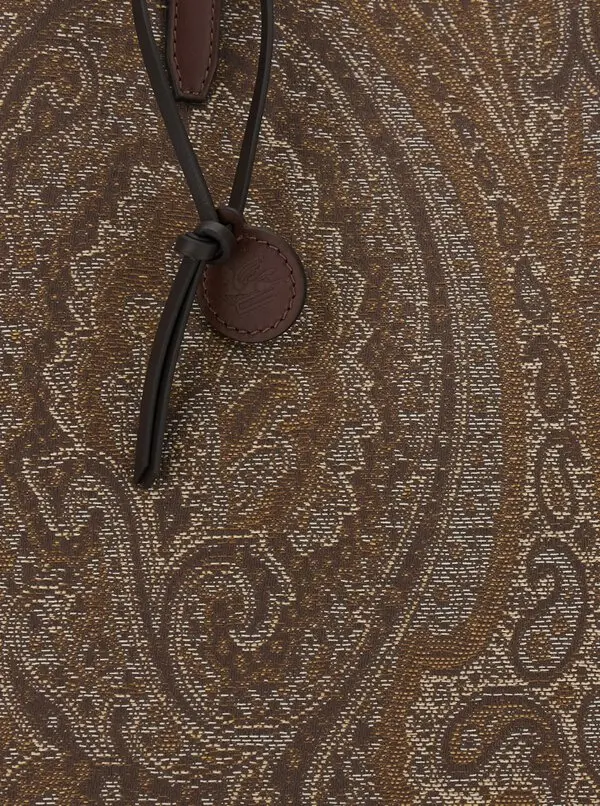 Etro Lovetrotter Jacquard Tote Bag - Brown