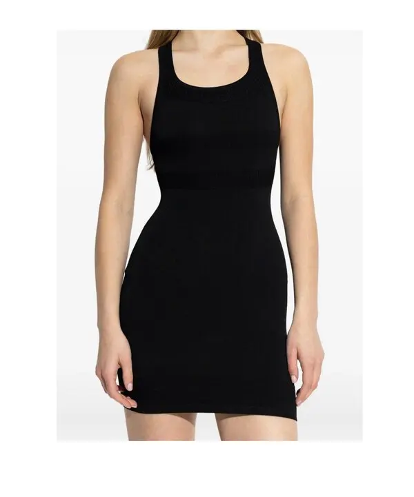 Dsquared2 Side Cut-out Lace-up Mini Dress